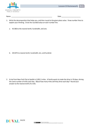 5th mathmodule1 | PDF