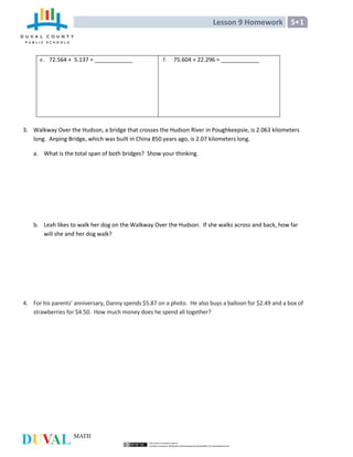 5th mathmodule1 | PDF