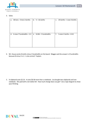 5th mathmodule1 | PDF