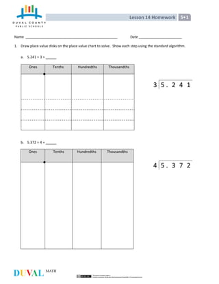 5th mathmodule1 | PDF