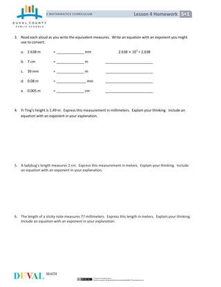 5th mathmodule1 | PDF