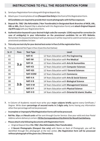 5th nat 2015_form | PDF