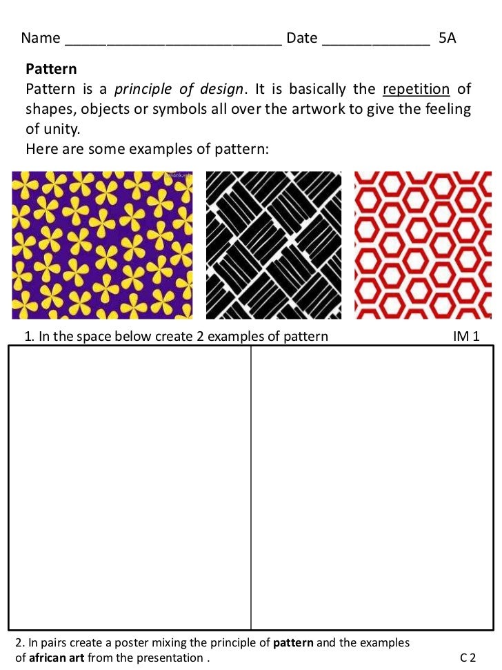5th pattern 1 bim 2011