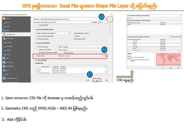 Basic QGIS Training Manual (Part-5) Myanmar | PDF
