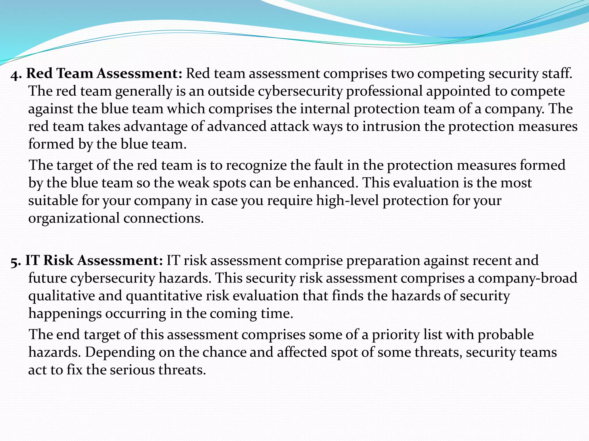 5 THREAT AND RISK ASSESSMENT APPROACHES.pptx | Information and Network ...