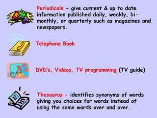 5th Reference Sources | PPT