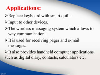 Smart Quill Pen | PPTX