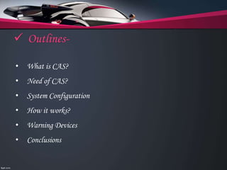 Collision Avoidance System | PPTX