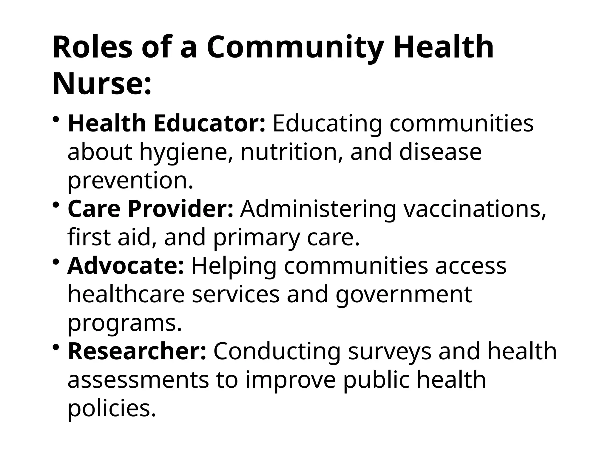 Concepts of Community Health and Community Health Nursing – Unit 1 | B ...