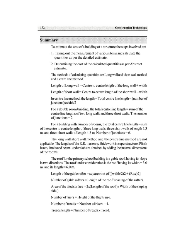 B.arch Estimation and Costing | PDF | Civil Engineering Industry | Industries
