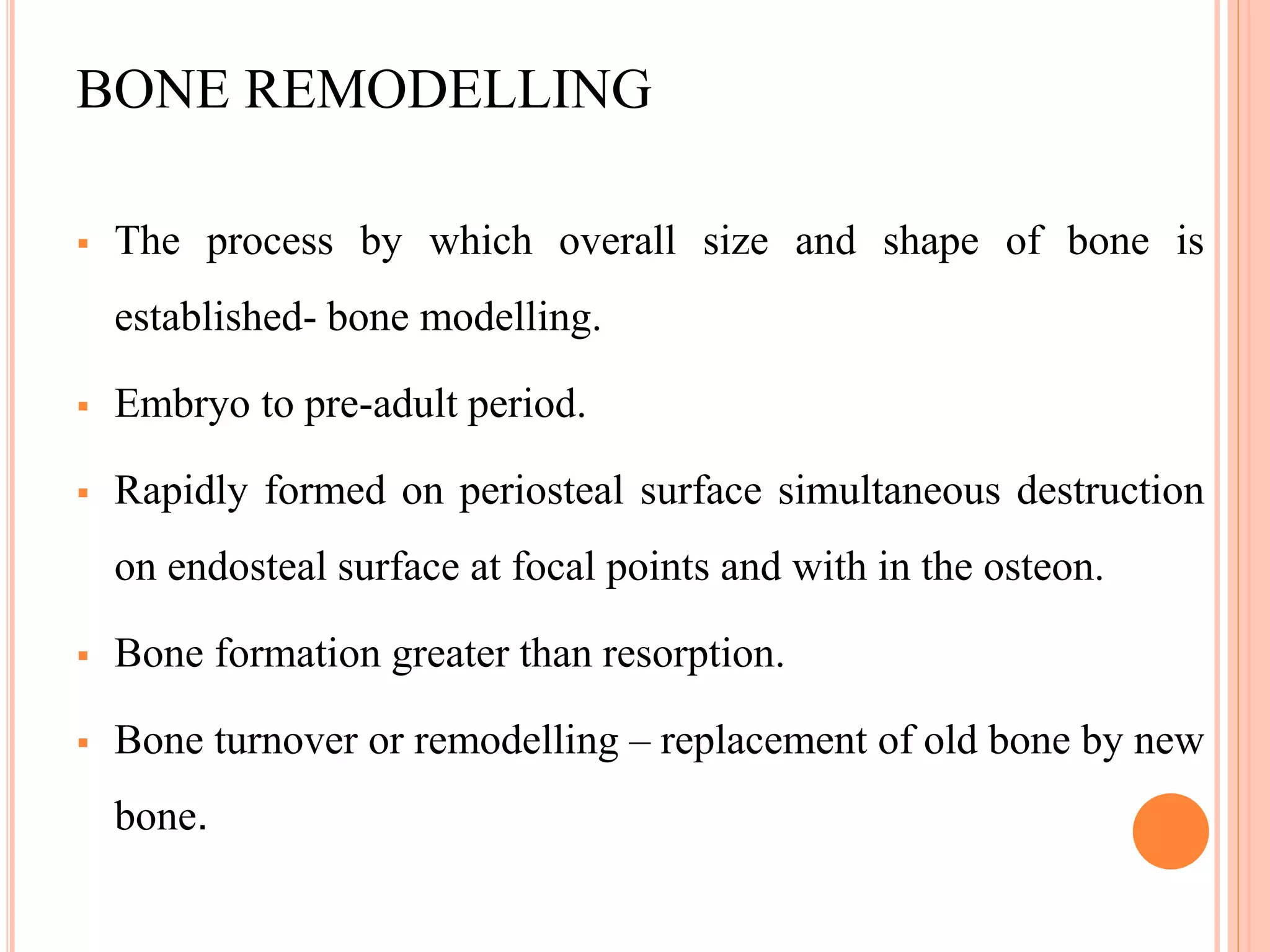 bone formation and resorption | PPTX
