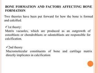 bone formation and resorption | PPTX