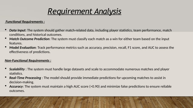 IPL Match winning prediction using machine learning | PPTX