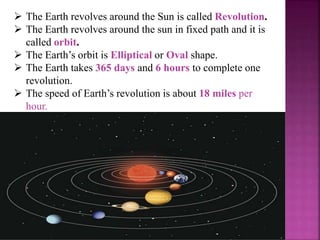 Movements of the earth. | PPTX