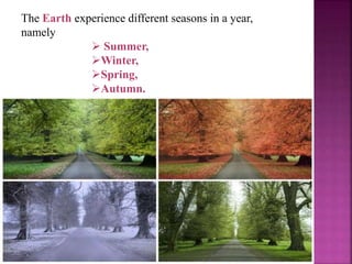 Movements of the earth. | PPTX