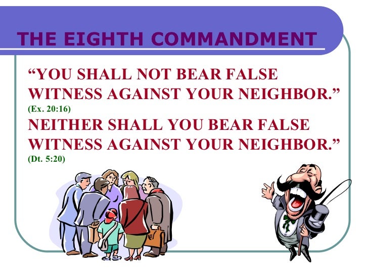 5th to 6th commandments