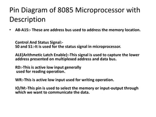 5th unit Microprocessor 8085 | PPT