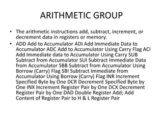 5th unit Microprocessor 8085 | PPT