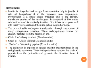5th unit anti- diabetic agents | PPTX