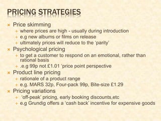 Pricing and Distributions -Marketing Management | PPTX