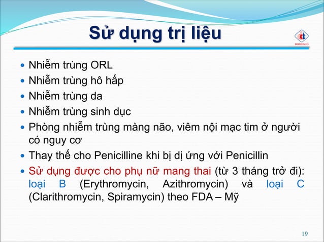 5 thuoc chong nhiem khuan macrolid | PDF