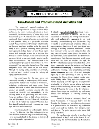 Strategies in Teaching | DOCX