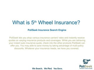 5th Wheel Insurance | PPT