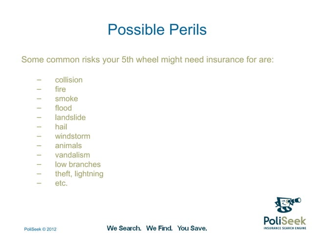 5th Wheel Insurance | PPT