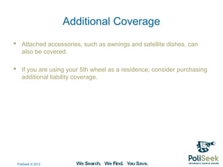 5th Wheel Insurance | PPT