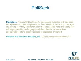 5th Wheel Insurance | PPT