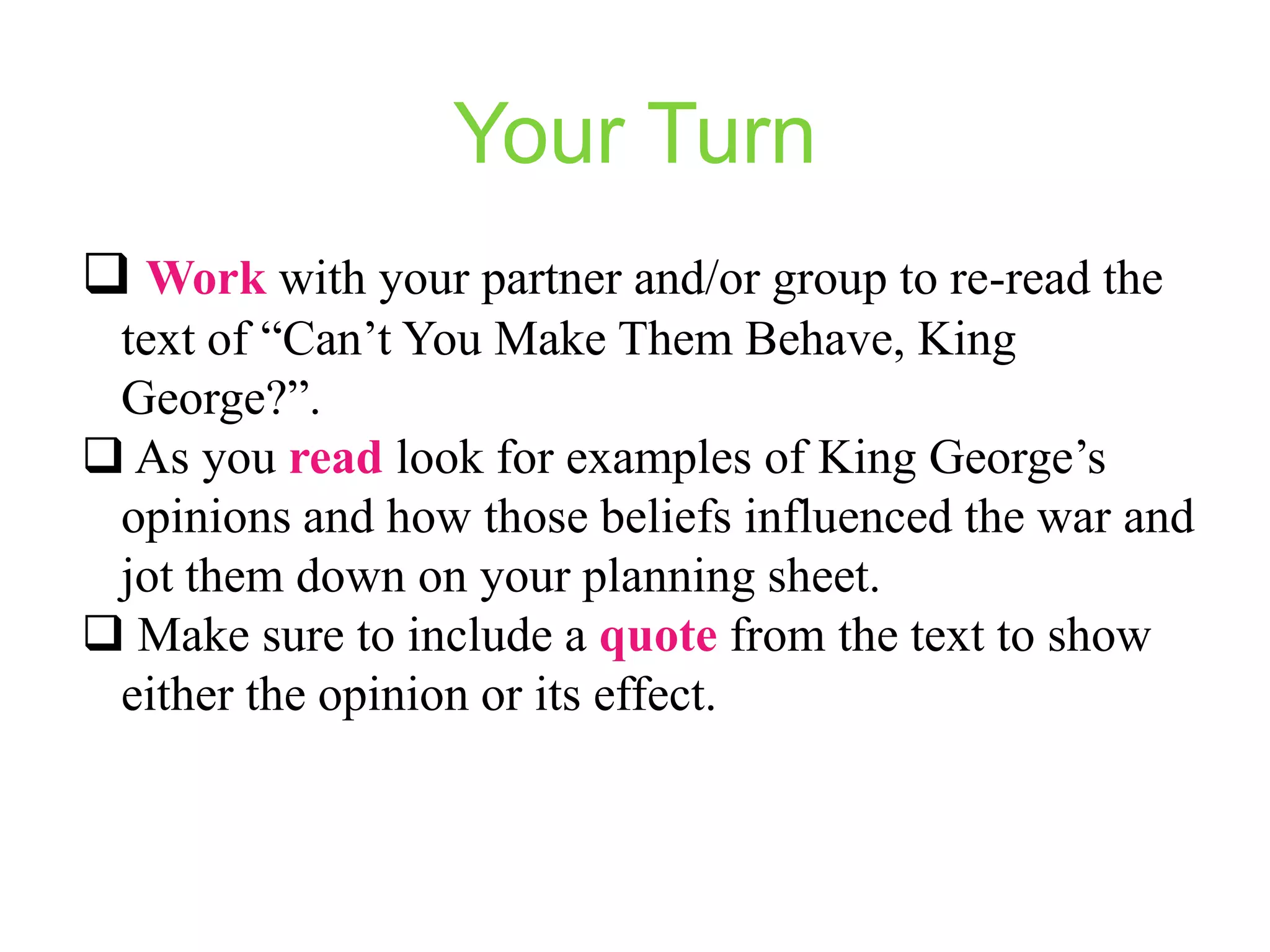 5th writing: Journeys Lesson 12 | PPT