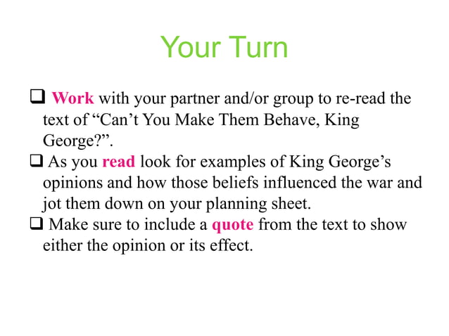 5th writing: Journeys Lesson 12 | PPT