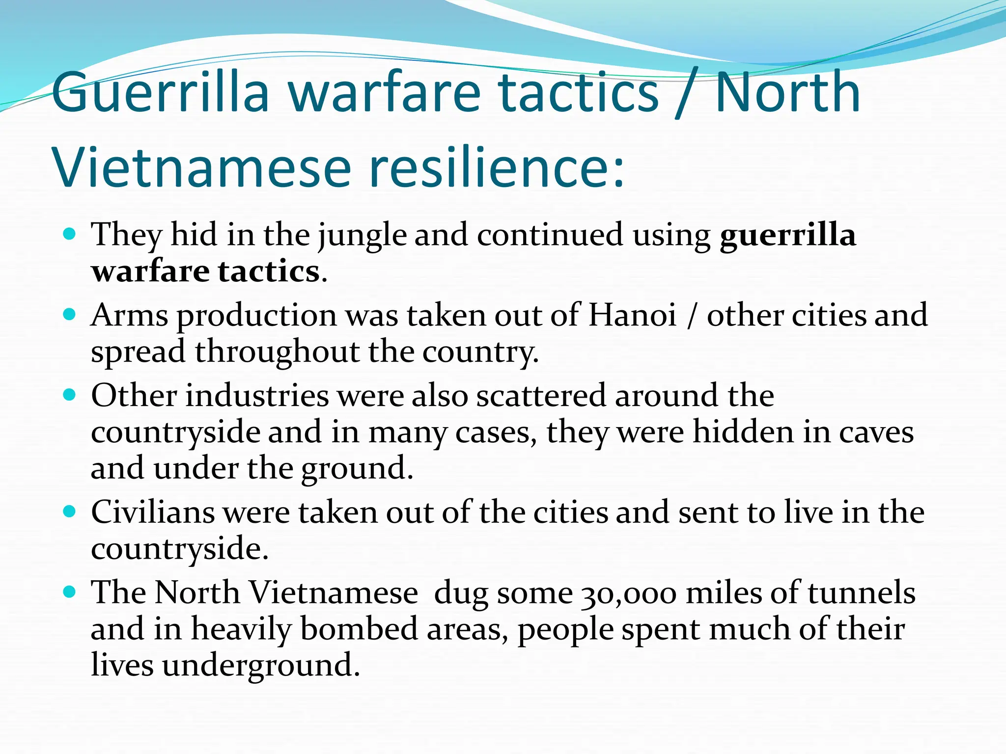 5th Year History - Vietnam.ppt us history | PPT | War and Conflicts