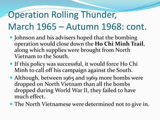 5th Year History - Vietnam.ppt us history | PPT | War and Conflicts