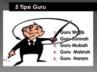 5 tipe guru | PPTX