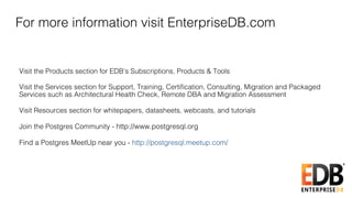 5 Tips to Simplify the Management of Your Postgres Database | PPT