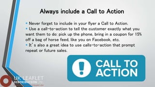 5 tips for an effective flyer | PPTX