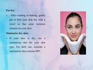 Tips for healthy skin | PPT