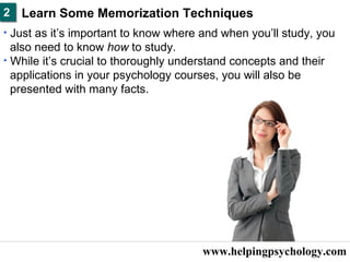 5 Tips for Succeeding in Your Psychology Courses | PPT