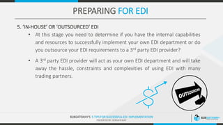 5 tips for a Successful EDI Implementation | PDF