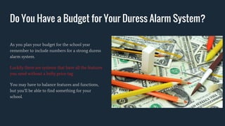 5 Tips for Successfully Implementing a Duress Alarm System in Your ...