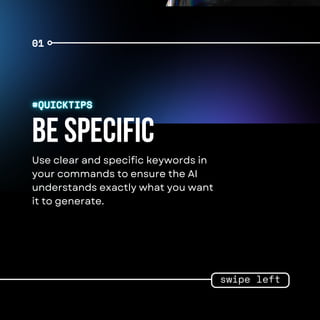 5 tips how to choose commands for generating AI | PDF