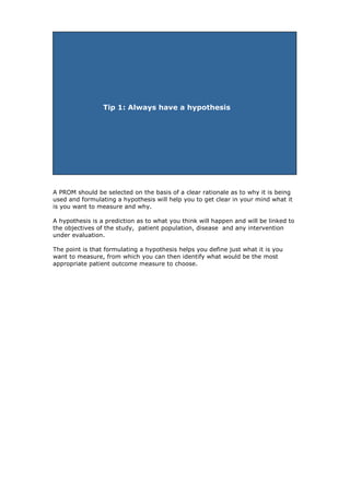 5 tips on how to select a prom for your study presentation notes | PDF