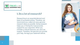 5 tips on how to write your academic project like a pro | PPT