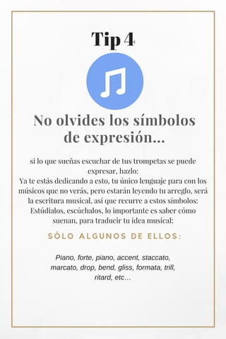 5 tips para escribir a las trompetas | PDF