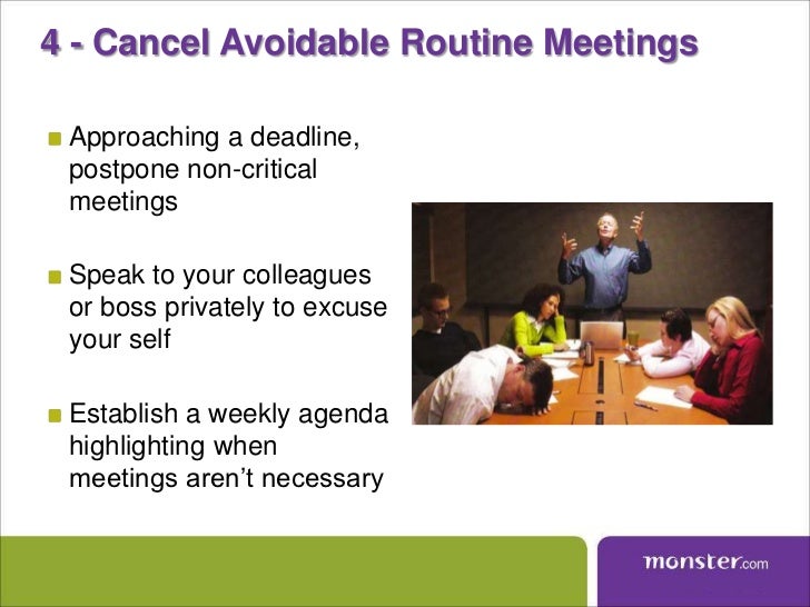 5 tips to avoid time wasting at work