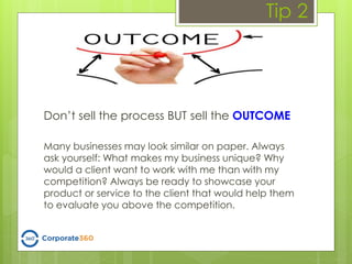 5 tips to close a deal | PPTX