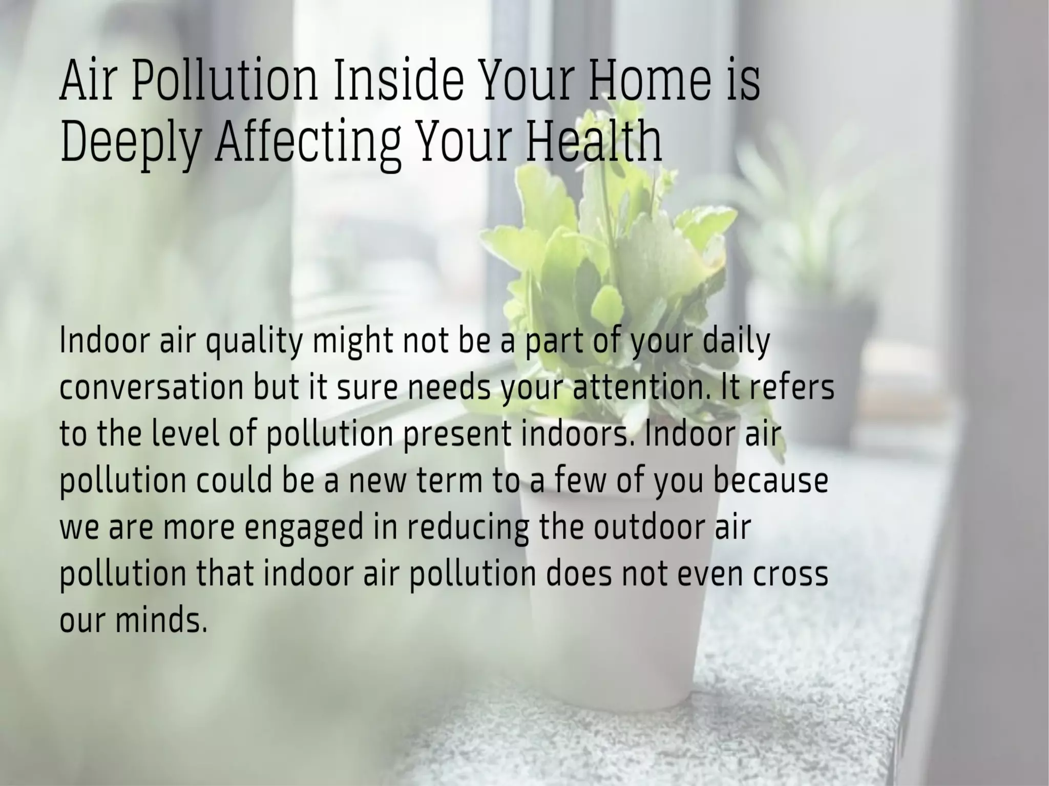 5 Tips to Improve Indoor Air Quality | PPT