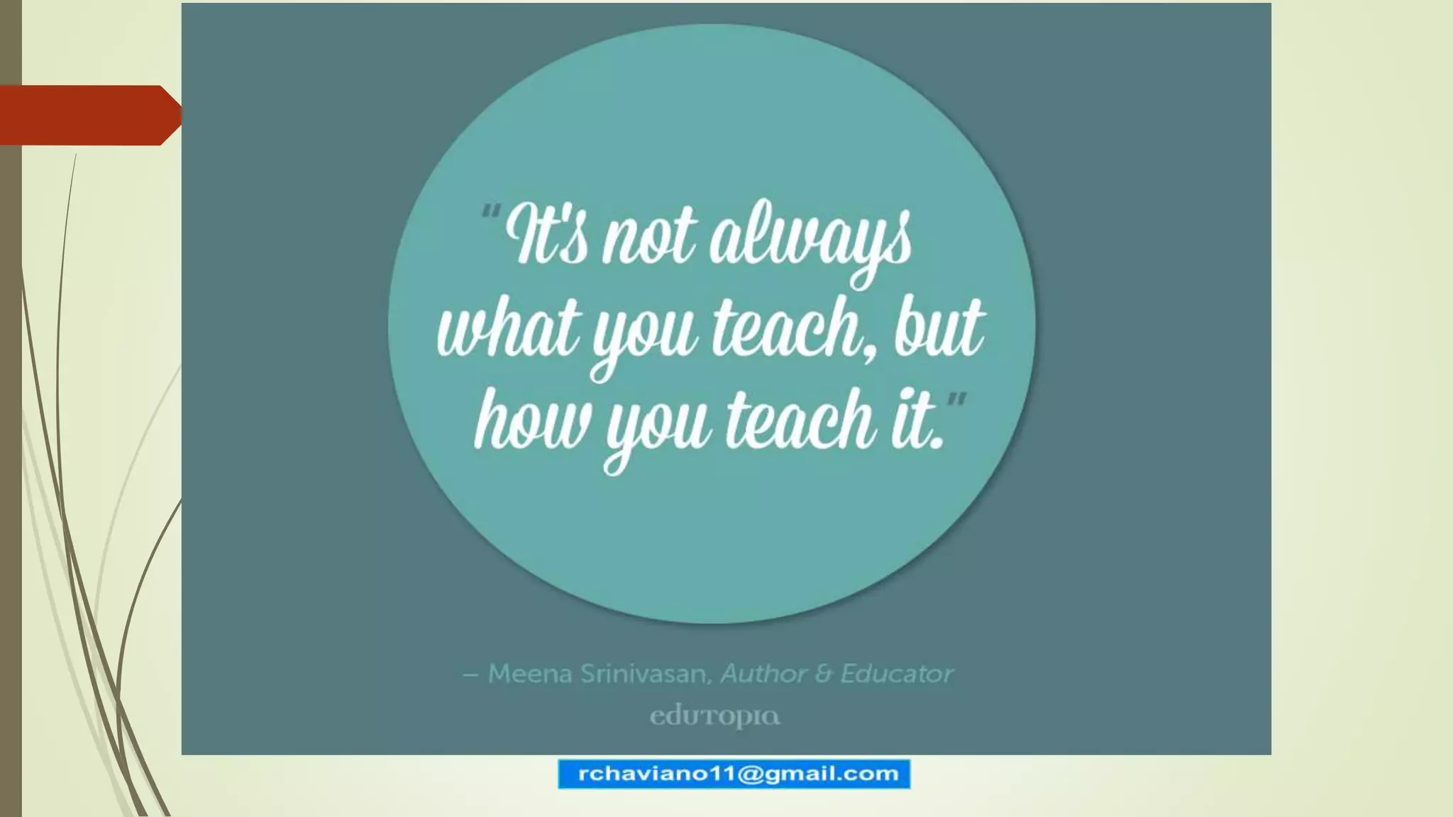5 Tips To Make Your Class Memorable2015 Ppt