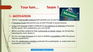 5 tips to make your class memorable2015 | PPTX